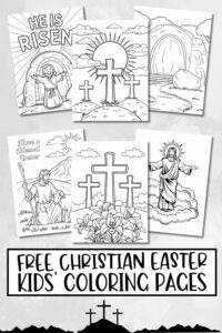 15 Free Religious Easter Coloring Pages - Create Craft Print